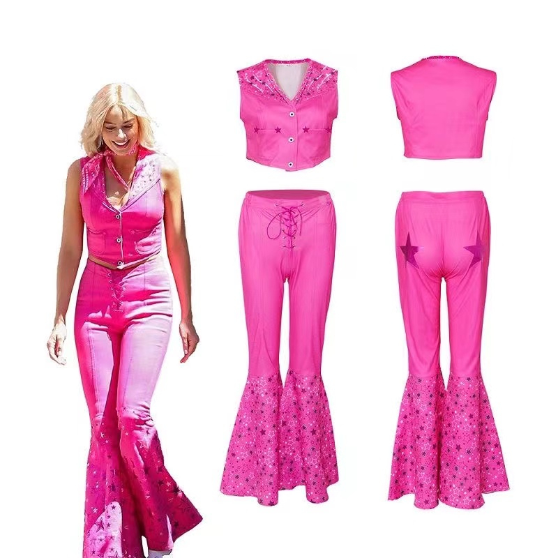 Movie Barbie cosplay costume Barbie cos Movie costumes Halloween ...