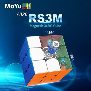 Moyu MoFang JiaoShi Cubing Classrom RS3M 2020 / 2021 Maglev Magnetic 3x3x3 Speed Rubik's Cube ...