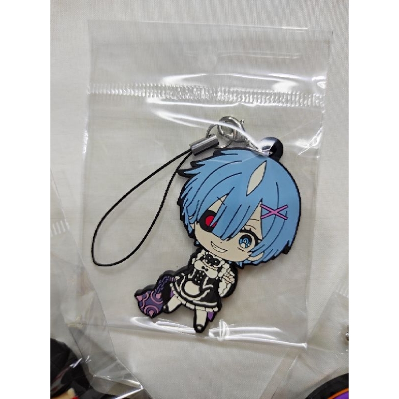 Anime Rubber Strap Key Chain from Anime: Nanatsu no Taizai, Re: Zero ...