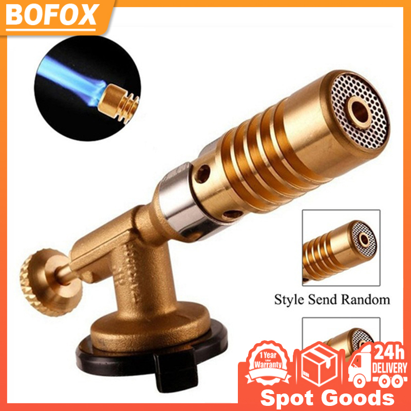 Portable Gas Torch Cooking Blow Torch Copper Gun Butane Welding Torch ...