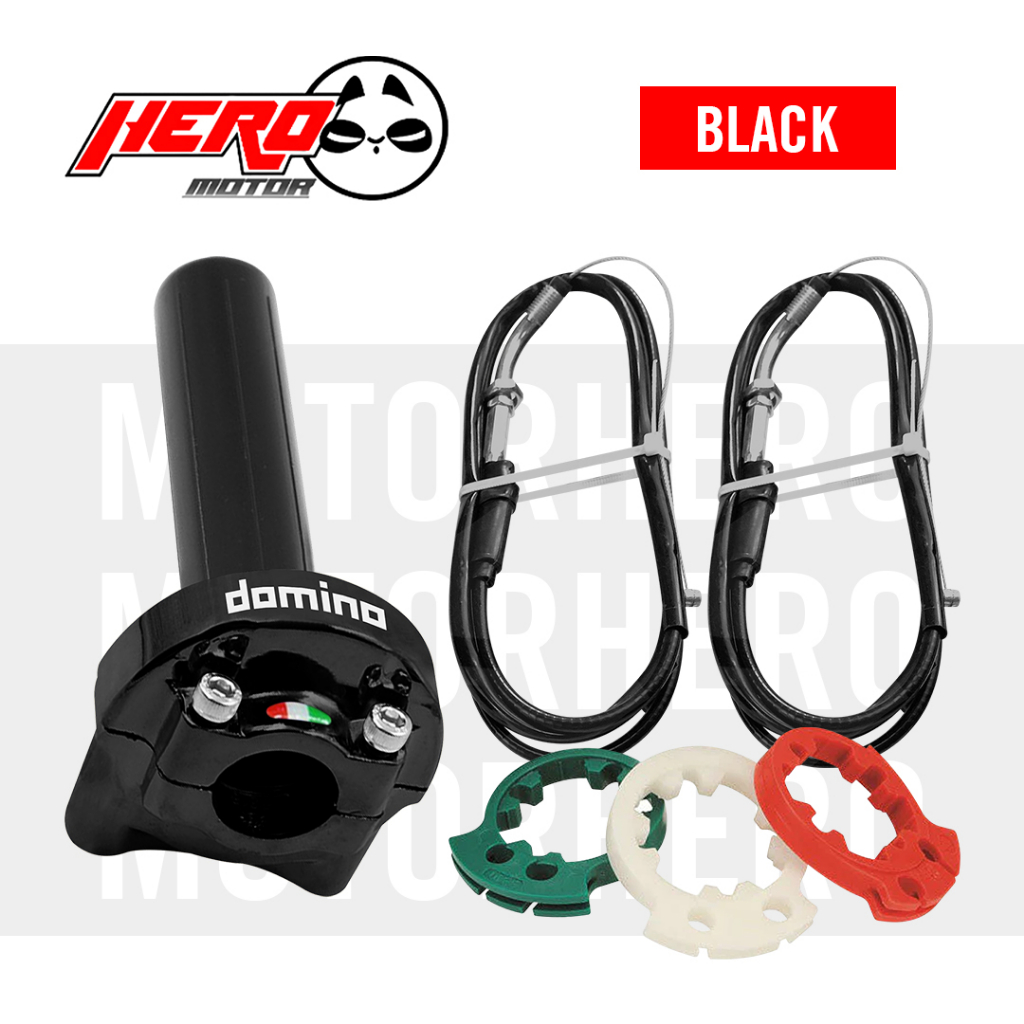 Domino Quick Throttle With Cables Universal Heavy Duty Aluminum Alloy ...