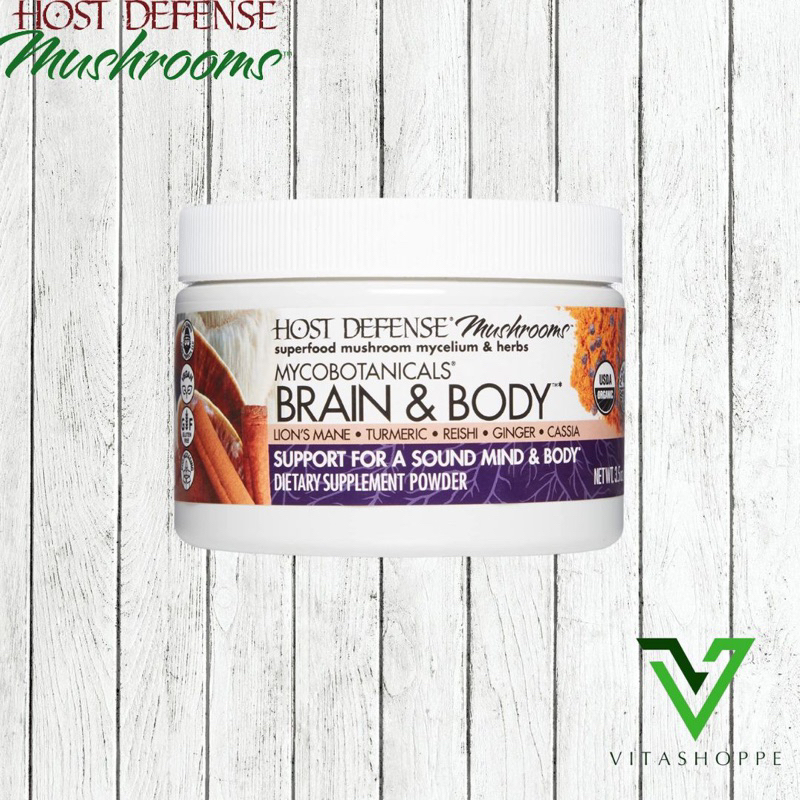 Host Defense MyoBotanicals Brain and Body (Exp. 9/2025) | Shopee ...