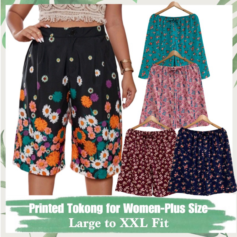 Printed Tokong for Women-Plus Size||Large to XXL(Tricia) | Shopee ...