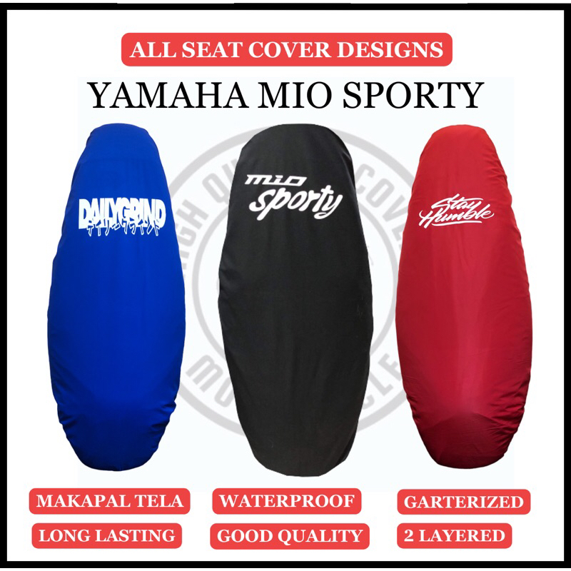 YAMAHA MIO SPORTY ALL SEAT COVER DESIGNS NEW DESIGNS MAKAPAL ...