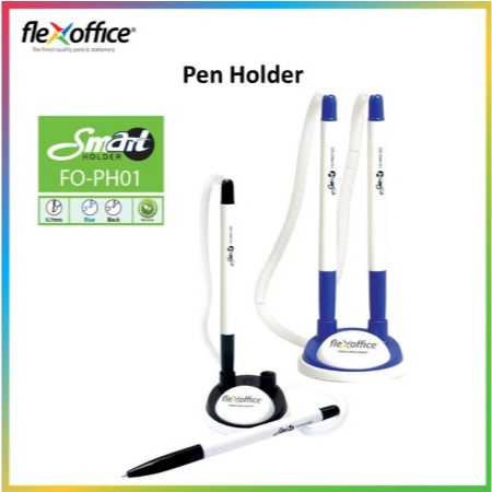 Flexoffice smart holder Desktop desk bollpen 0.7 fixed pen holder with ...