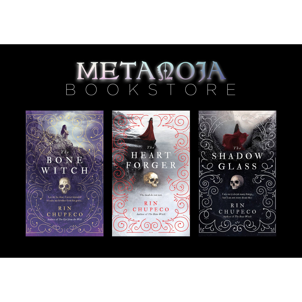 THE BONE WITCH, THE HEART FORGER, & THE SHADOWGLASS (HARDCOVER) BY RIN ...