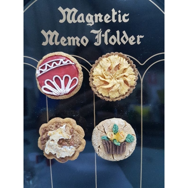 Ref magnet 4assorted red velvet cookies set of 4pcs | Shopee Philippines