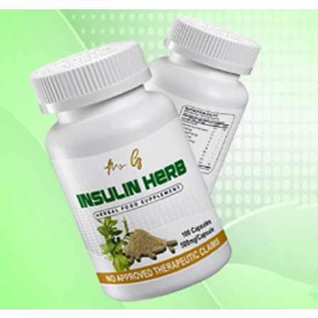 Insulin Herb Capsule - Pure Organic Insulin Anti-Diabetic Capsule 500mg ...