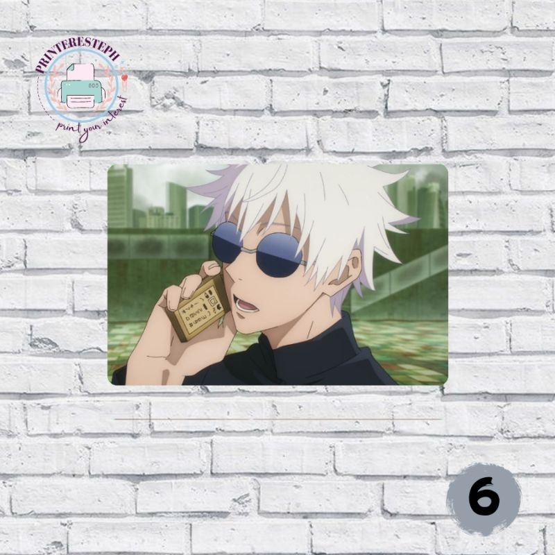 GOJO SATORU Photocards: PART 1 || Jujutsu Kaisen Season 2 | Shopee ...
