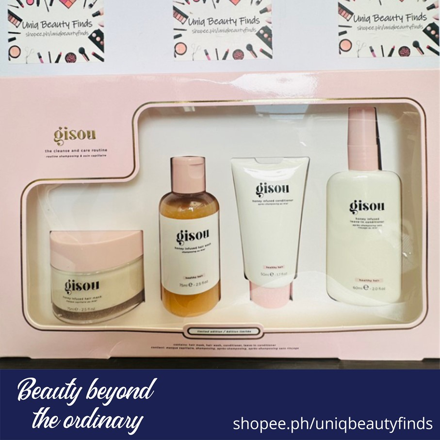 Gisou Honey Infused Haircare Set Limited Edition | Shopee Philippines