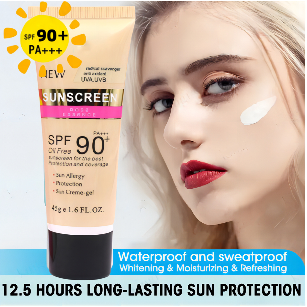 UV Protection Sunscreen SPF 90+ PA+++ Whitening Sunblock Suncream Brilliant Lotion Whitening ...