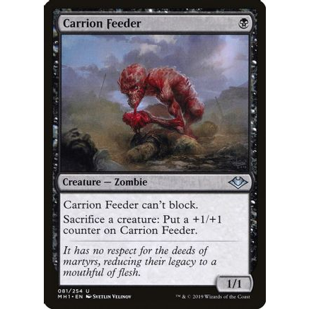 Carrion Feeder - Modern Horizons (MH1) MTG | Shopee Philippines
