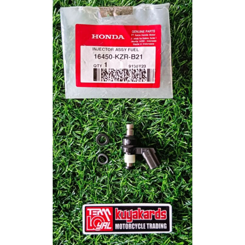 HONDA CLICK GENUINE FUEL INJECTOR ASSY (16450-KZR-B21) | Shopee Philippines