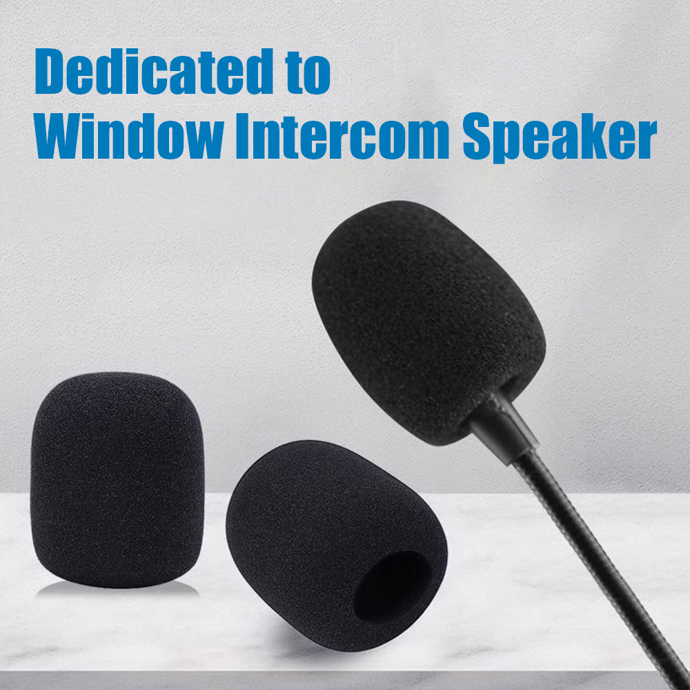 Microphone cotton for Window Intercom Speaker and mic with Noise ...