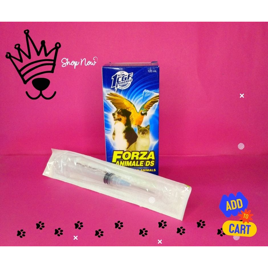 Forza Animale DS Blue 120ml with 1 FREE 3ml SYRINGE | Shopee Philippines