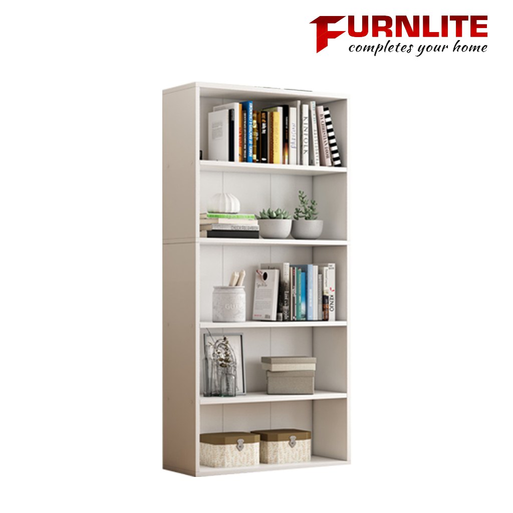 Furnlite 5 Tier Bookshelf Sp018 | Shopee Philippines