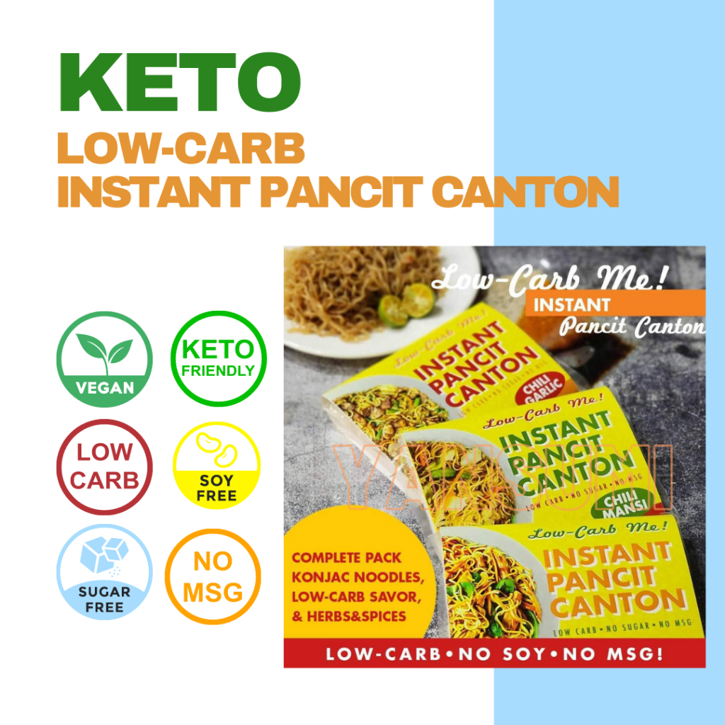 Perfect Match LOW-CARB ME! Instant Pancit Canton | LOW CARB | NO SOY ...