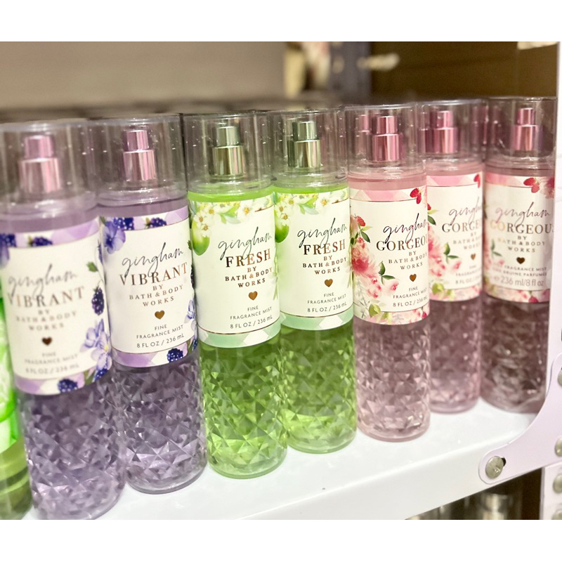 Bath and body Works Gingham Variants | Shopee Philippines