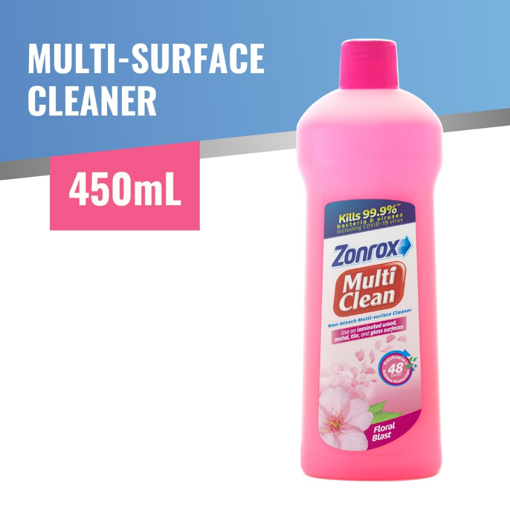 Zonrox Multi Surface Cleaner Floral Blast 450ml | Shopee Philippines