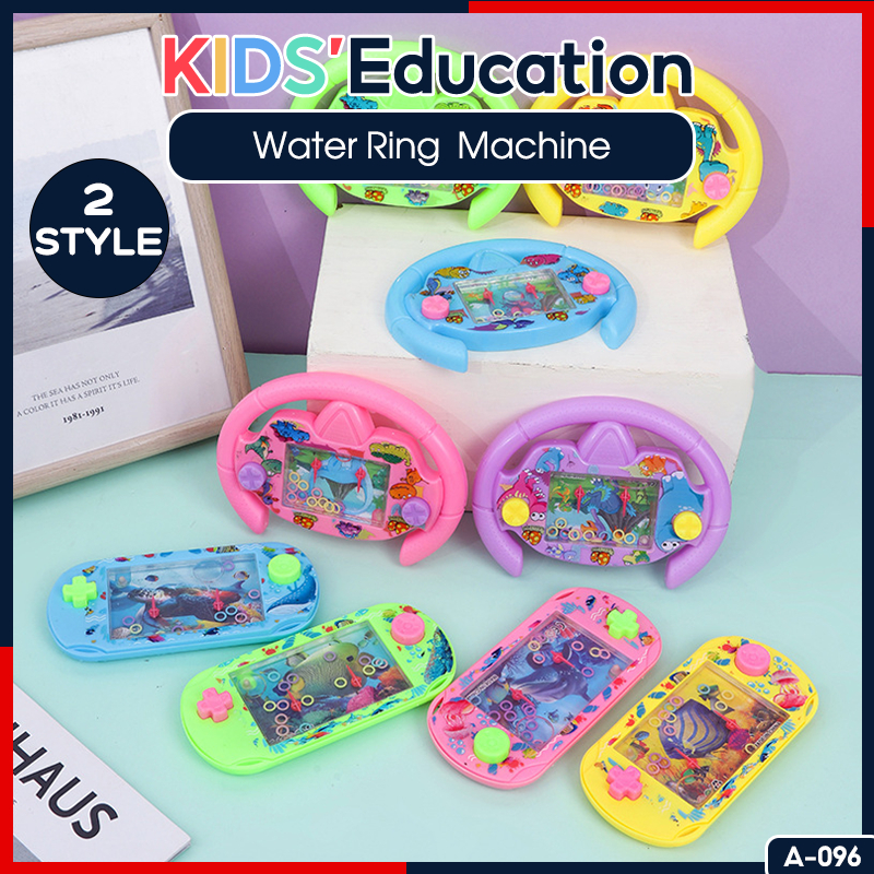 Child Handheld Game Machine Water Ring Game Machine Water Circle Ring ...