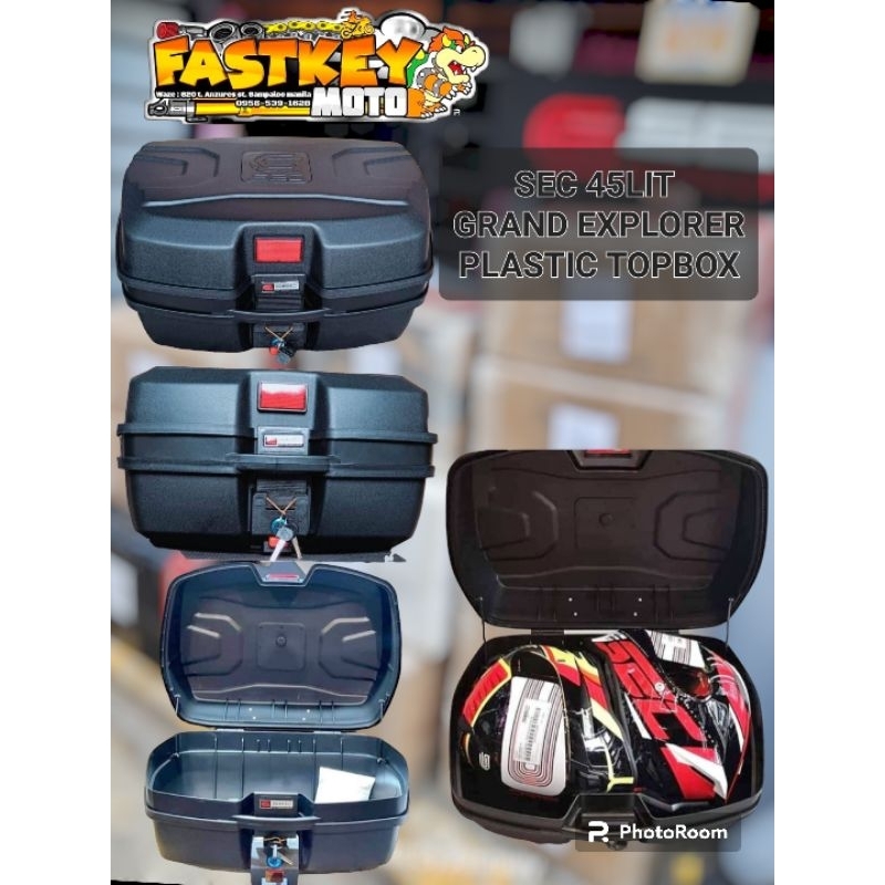 sec 45 liters topbox NEW | Shopee Philippines