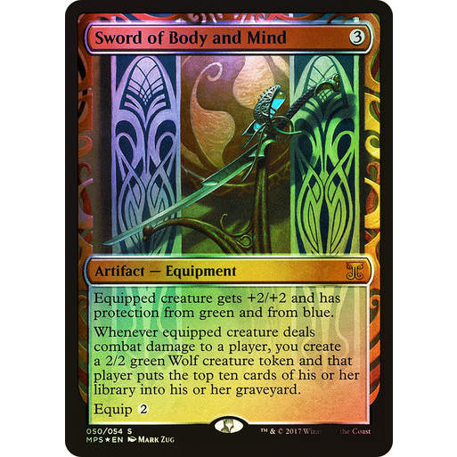 Magic the Gathering | Sword of Body and Mind (Masterpiece Series ...