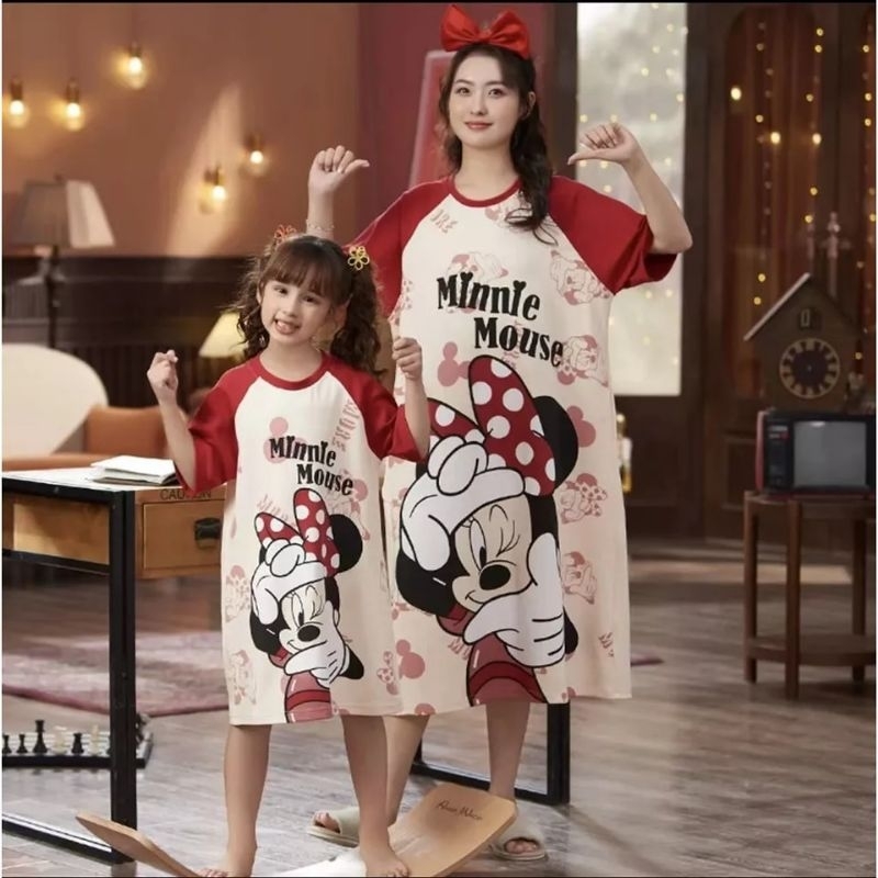 2-7Y Minnie Mouse Daster for Kids Girls Daisy Duck Panda Stella Lou ...