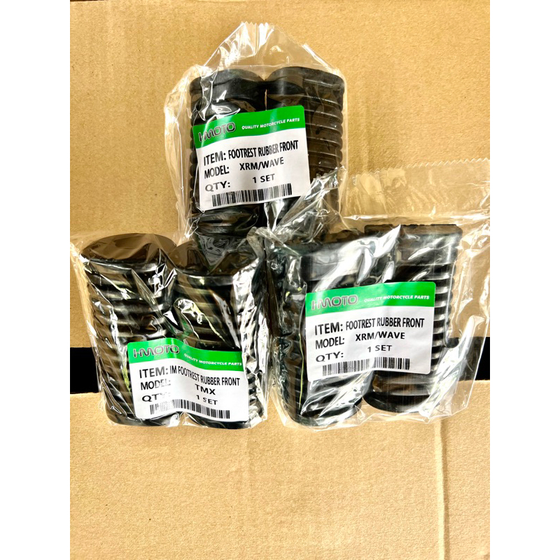 rubber foot rest for TMX and WAVE/XRM heavy duty solid and thick rubber ...