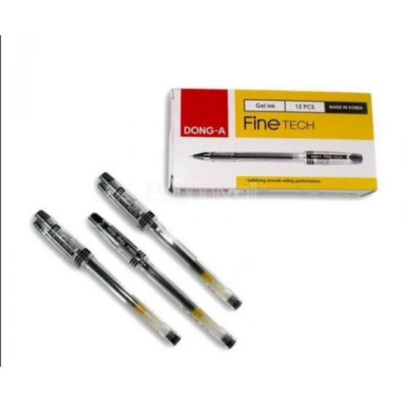 Dong-A FineTech Pen Mini Black 0.3/0.4 mm (12 pcs) Box | Shopee Philippines