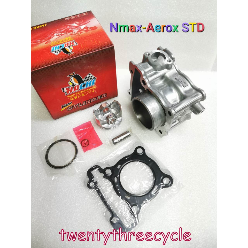 Hachi Cylinder Block For Nmax 65mm /Nmax-aerox std/ Nmax-Aerox 62mm ...