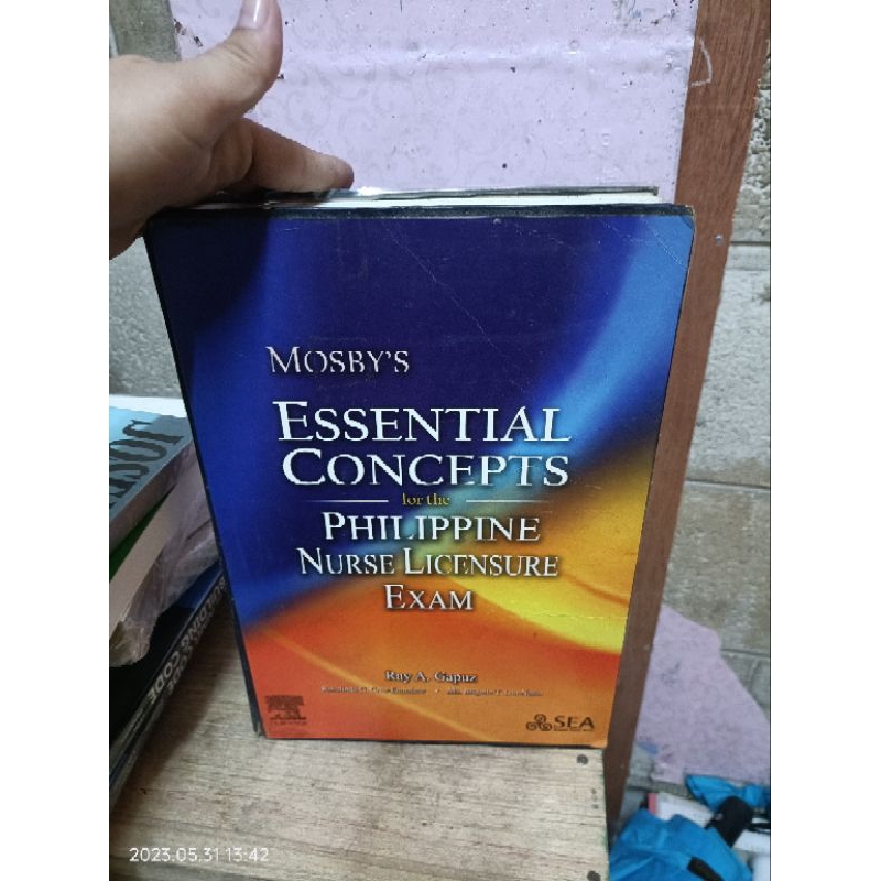 Mosby's essential concept for the Philippines nurse licensure exam hardbound | Shopee Philippines