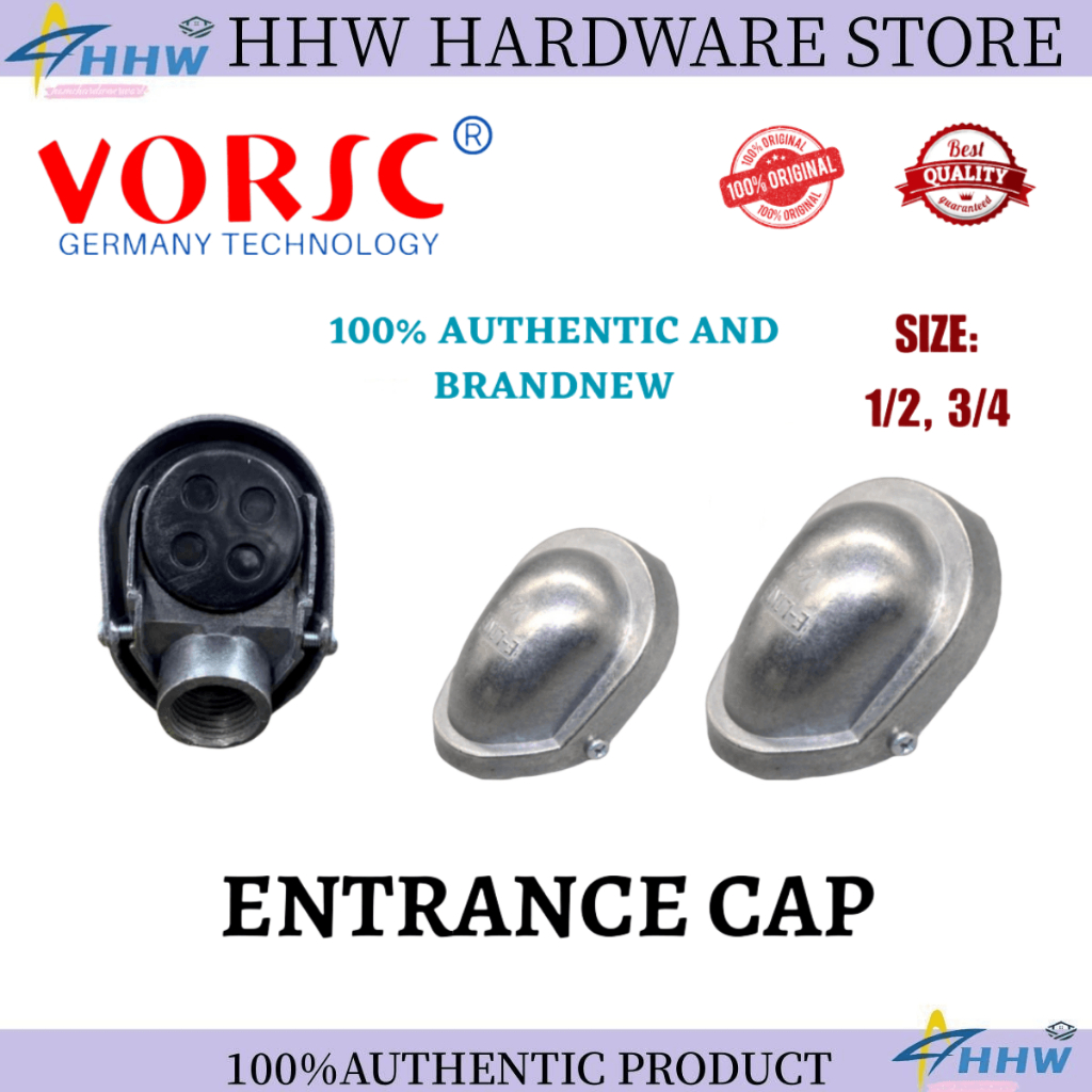 HHW HARDWARE STORE VORSC ENTRANCE CAP | Shopee Philippines