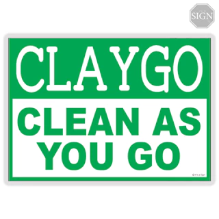 Shop clean as you go sign for Sale on Shopee Philippines