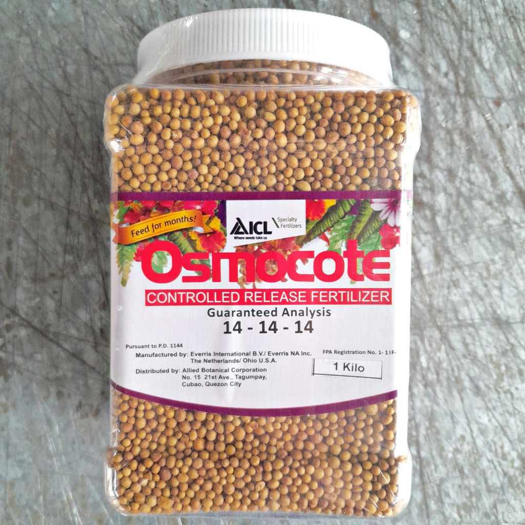 OSMOCOTE 14-14-14 COMPLETE (1 KILO) ORIGINAL CANISTER by ICL | Shopee ...