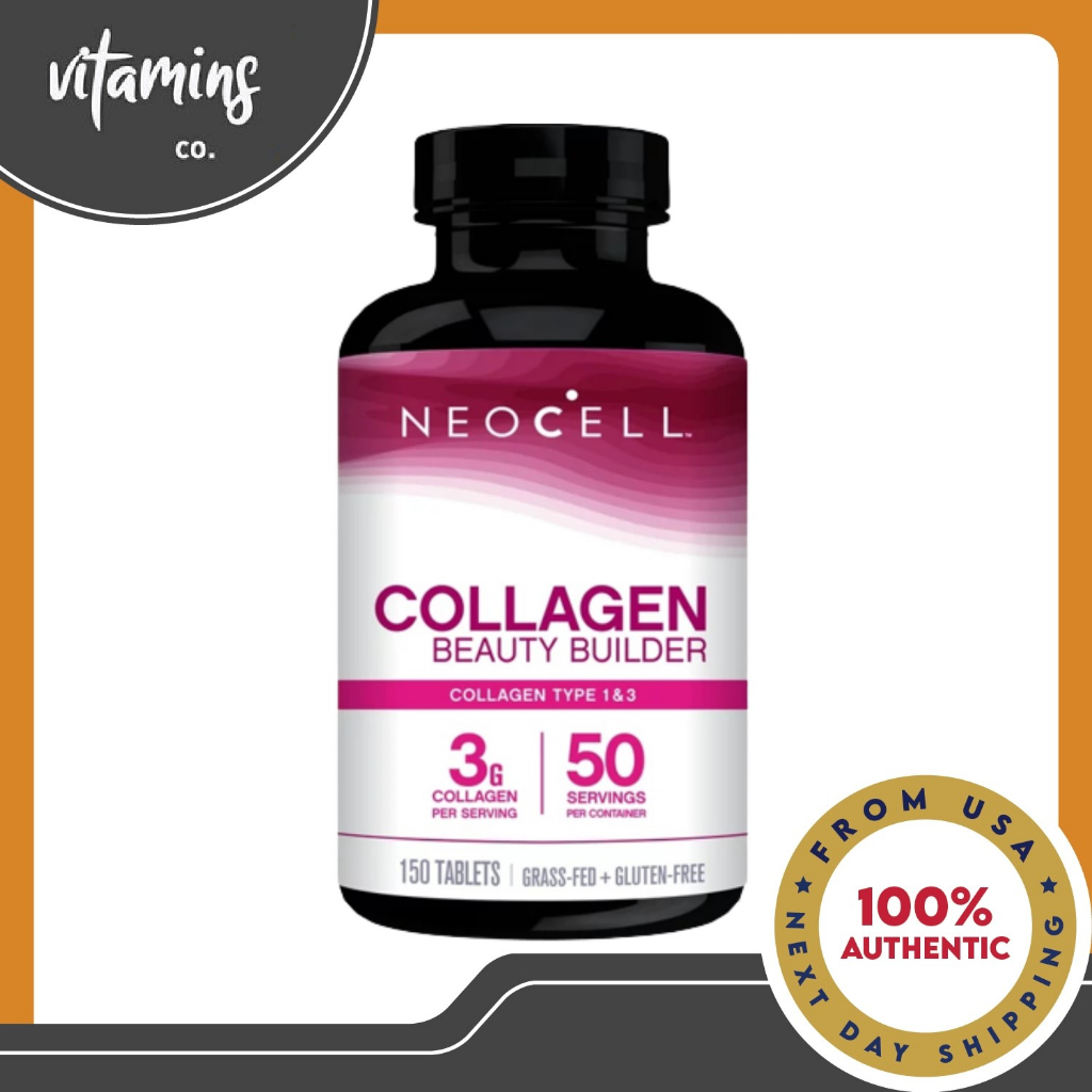Neocell Beauty Builder with Hyaluronic Acid & Biotin (150 count ...