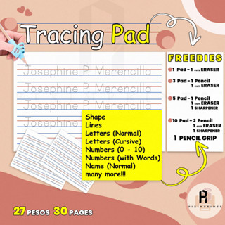 Tracing Pads for Kids | 30 pages (Machine Cut)(More Pad, More Freebies ...