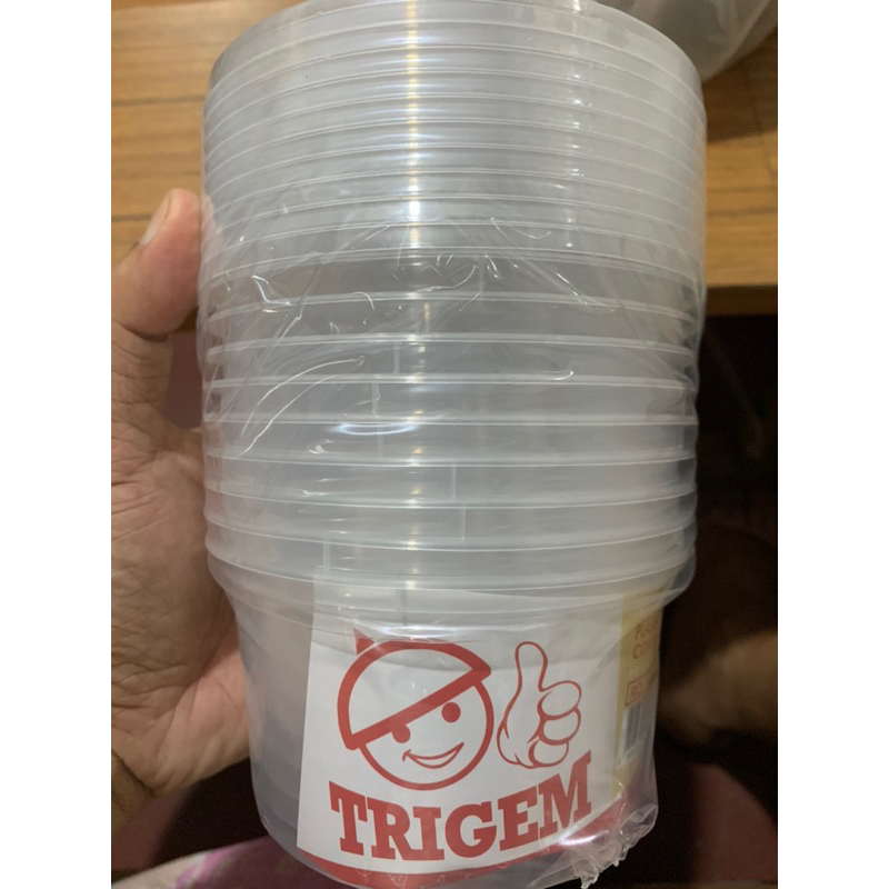 10pcs round Microwavable Food Container disposable Plastic tub 450ml RO ...