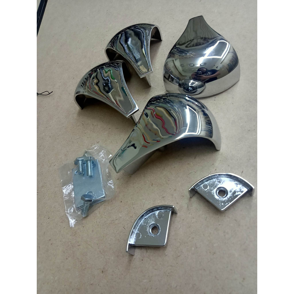 1set MAXIMA CORNER PLATE METAL WITH SCREW / PANLAGAY SA KANTO NG MAXIMA ...