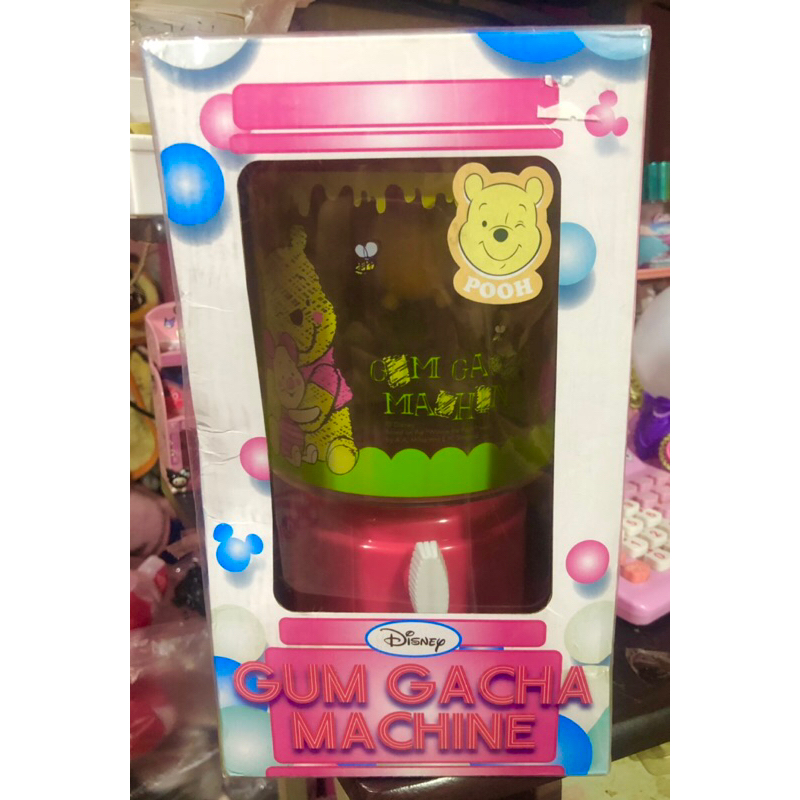 Winnie the Pooh Gum Gacha Machin Disney | Shopee Philippines