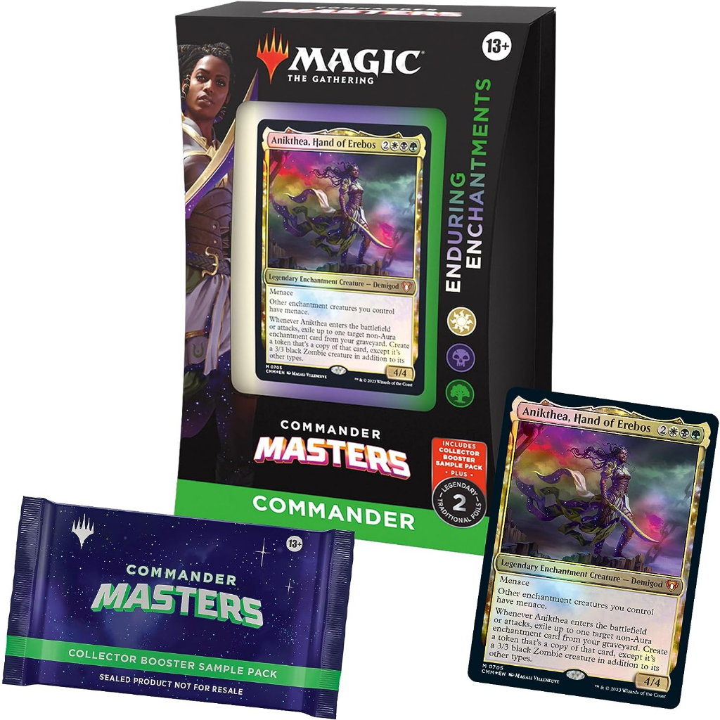 Commander Masters Commander Deck - Enduring Enchantments (100-Card Deck ...