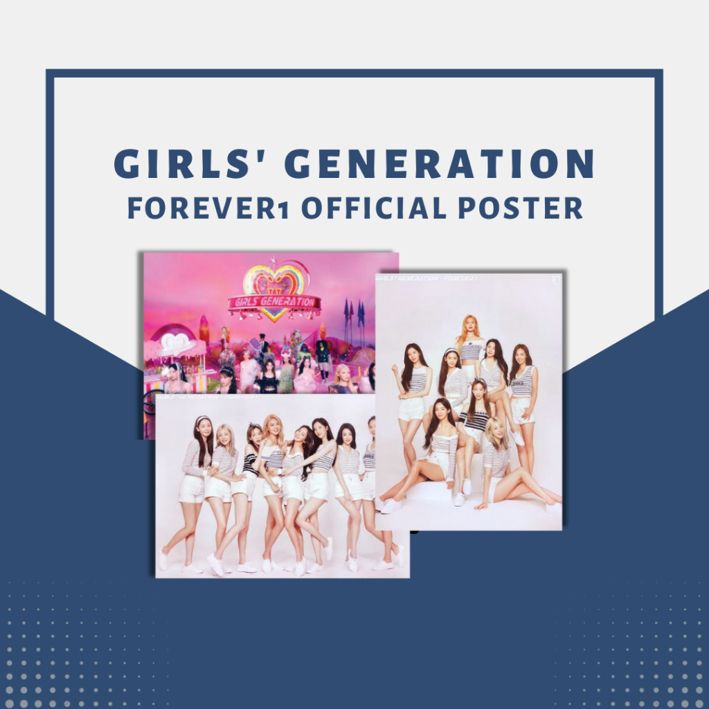 [ON HAND] SNSD Girls' Generation FOREVER1 Official Poster with FREE ...