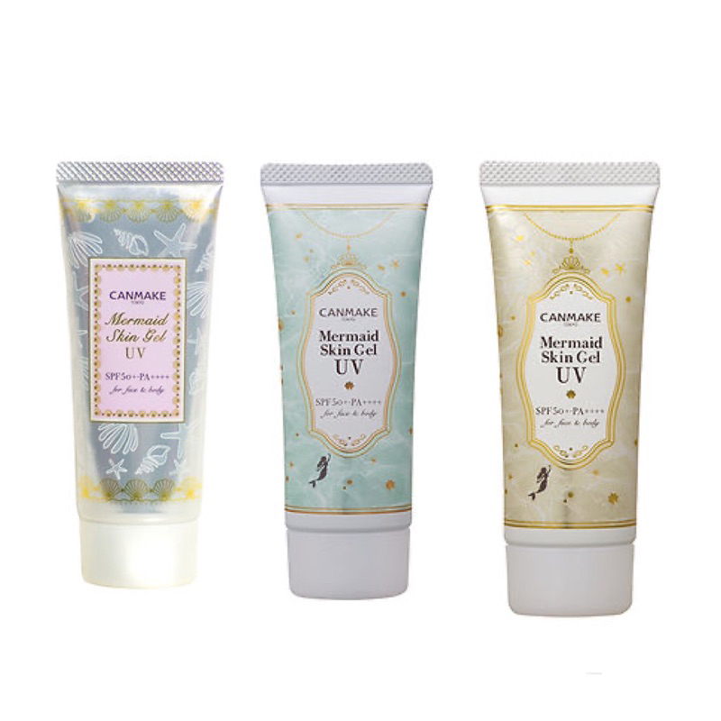 Canmake MERMAID SKIN GEL UV SUNSCREEN SPF50+ PA++++ (40g) | Shopee Philippines