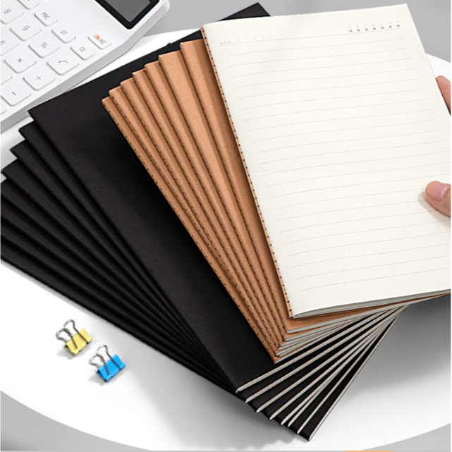 36 Sheets Notebook Black/Khaki Notebook Office School Supplies ...