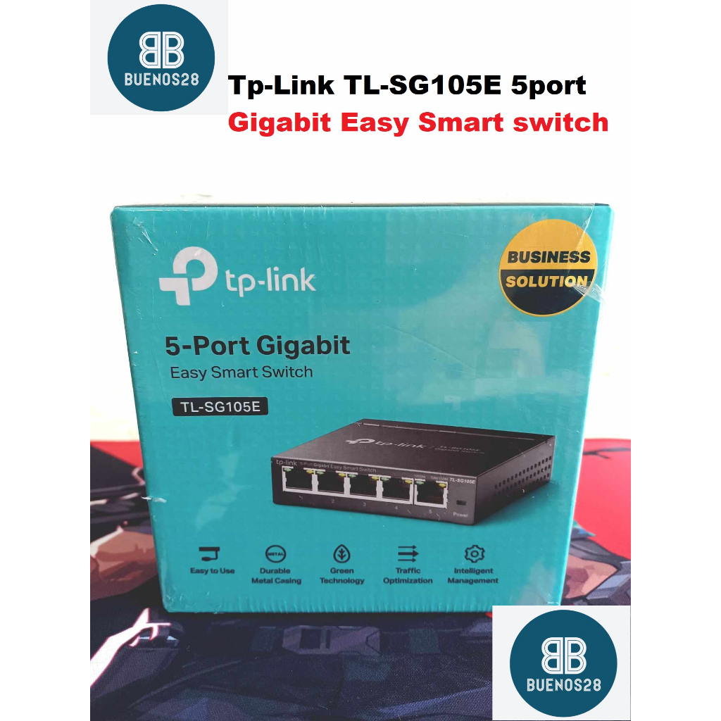 Tp-Link TL-SG105E 5port Gigabit Easy Smart switch | Shopee Philippines
