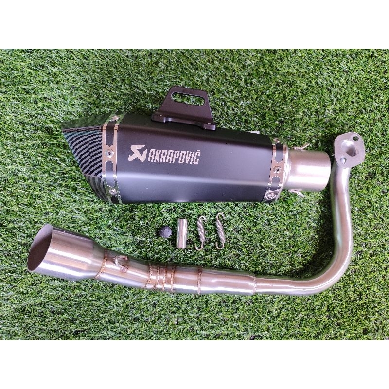 HONDA CLICK 125i/150i V1 V2 V3 AKRAPOVIC PIPE SET with silencer | Shopee Philippines