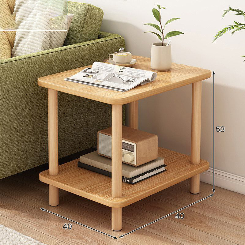 Sofa Side Table Modern Minimalist Simple Small Coffee Corner Wood Table ...