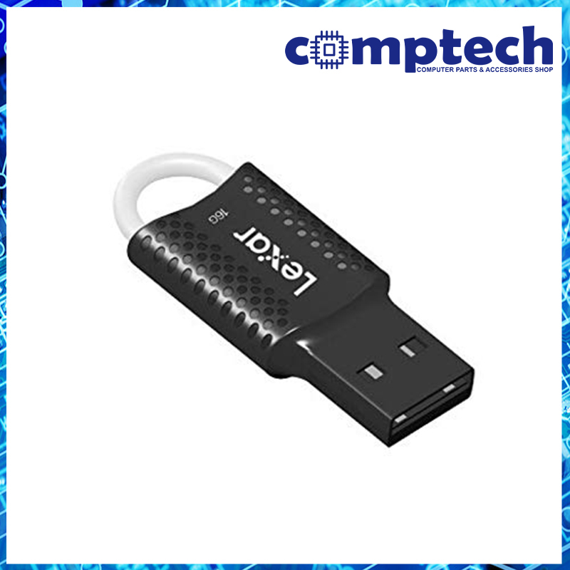 Lexar JumpDrive V40 16GB, 32GB and 64GB USB Flash Drive (Black) | Shopee Philippines