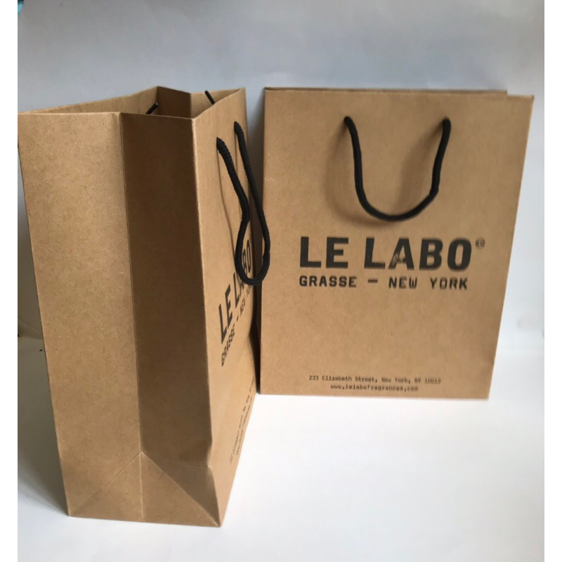 LE LABO Paper Bag Only | Shopee Philippines