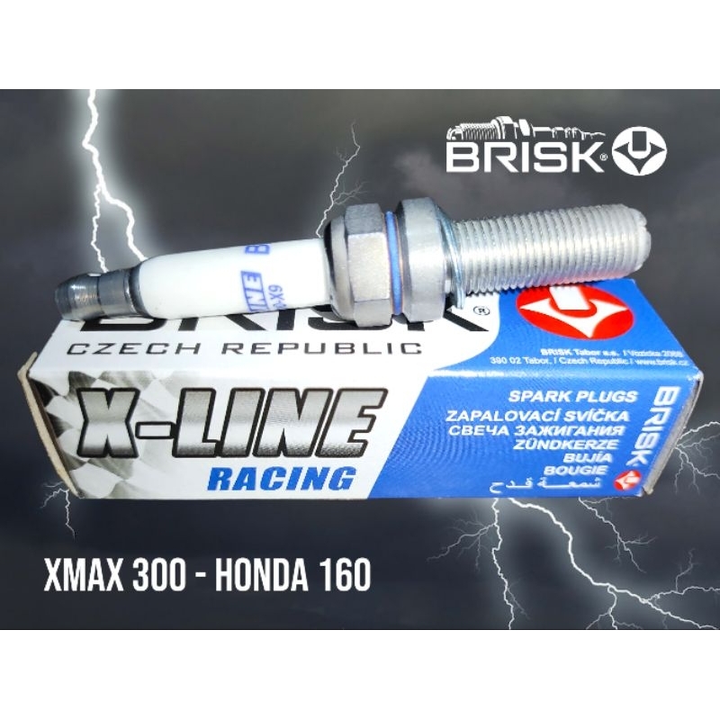PCX 160 XMAX 300 BRISK XLINE RACING SPARK PLUG | Shopee Philippines