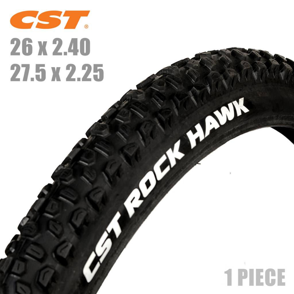 CST 26 x 2.40 27.5 x 2.25 Rock Hawk Mountain Bike Bicycle Tire Sold per ...